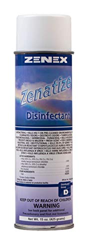 Zenex Zenatize Fresh Scent Disinfectant, 15oz Aerosol Can – Quality MRO